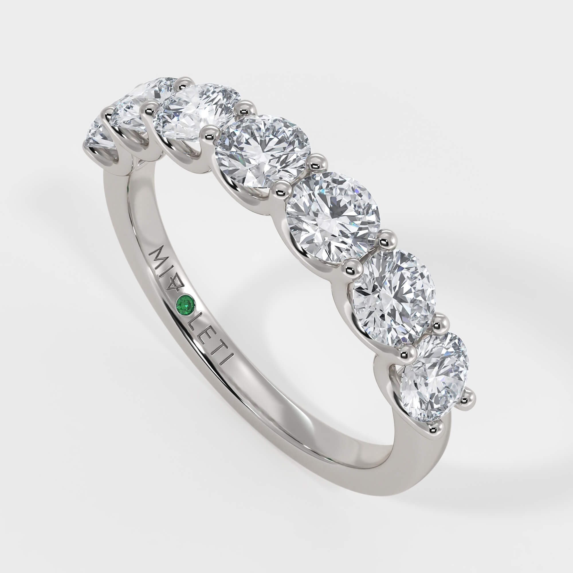 Merope Band Ring - Mivoleti - Lab Diamond Jewelry
